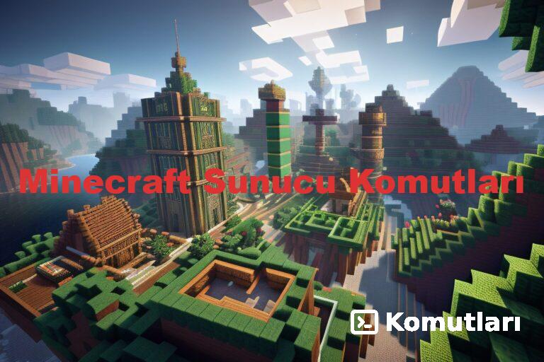 Minecraft Sunucu Komutları - Komutları