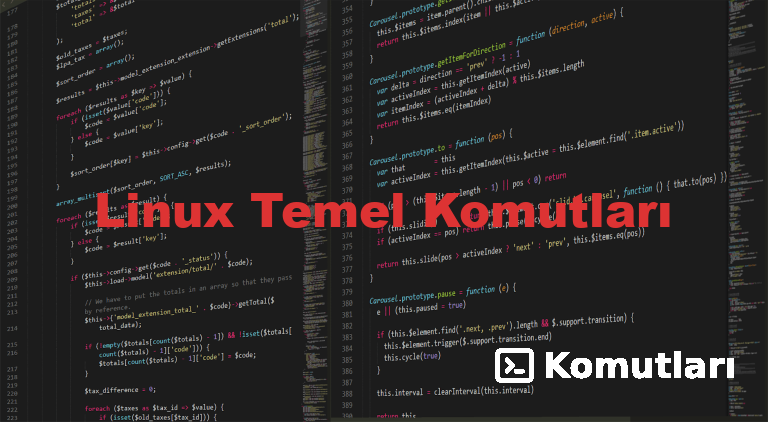 Linux Temel Komutları - Komutları